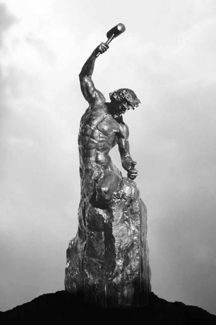O Homem Que Se Esculpe. Reflexões inspiradas pela escultura… | by Homem ...