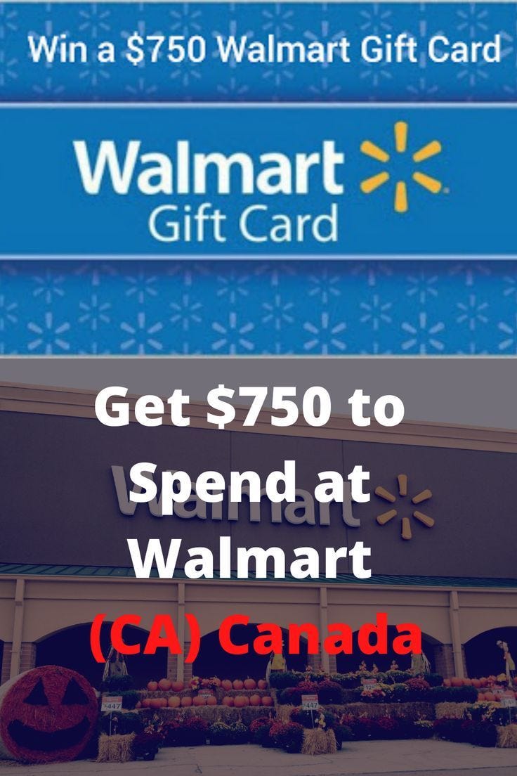 Rewards Giant Walmart $750 — (CA) - Jesica - Medium