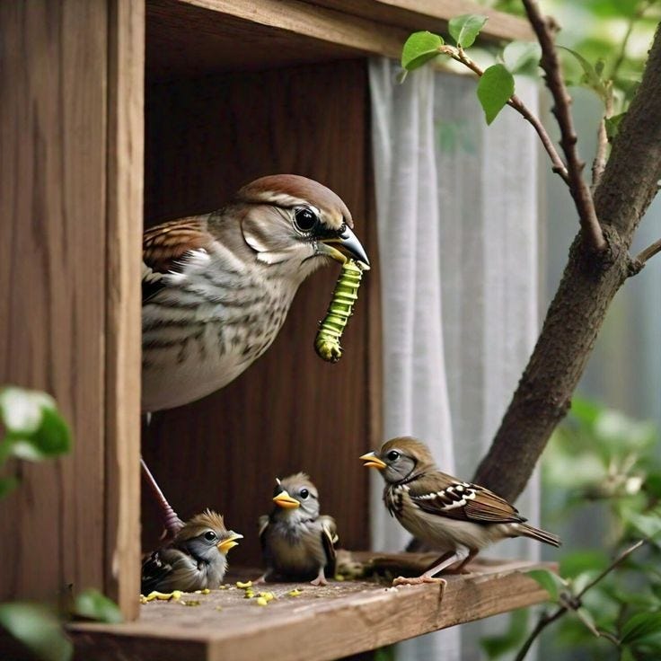 A Mother Sparrow's Story: A Little Life and a Great Heart | by Syed ...