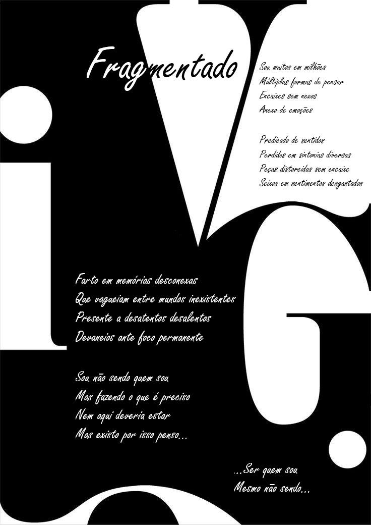 Fragmentado - Fazia Poesia