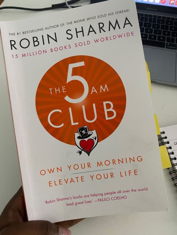 Book Review: The 5 AM Club by Robin Sharma | by Jesse Voyamba | Oct, 2023 | Medium