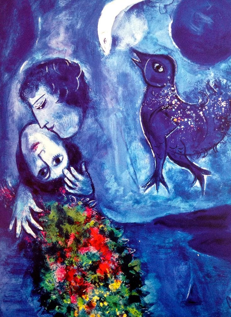 Blue Landscape. lessons from the road of exile | by Sarah Mohan | A ...