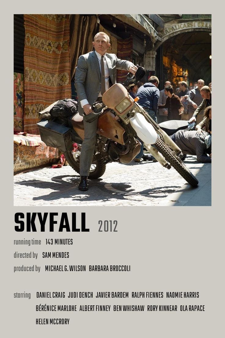 Skyfall : Celebrating 11 Years of James Bond’s Triumphant Return | by Mango Mannu | Medium