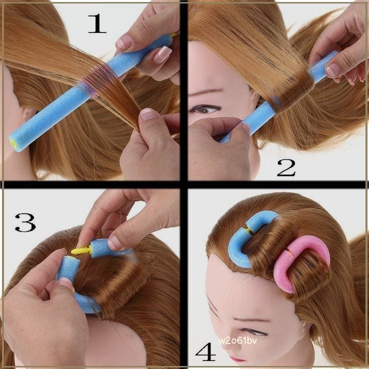 Step-by-Step Tutorial on How to Use Foam Rollers Hair | by Usama Kareem ...