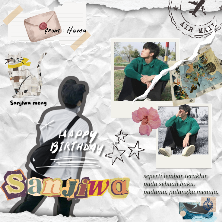 Aku hadir. Aku selalu hadir, di setiap hingar bingar duniamu di halaman ...