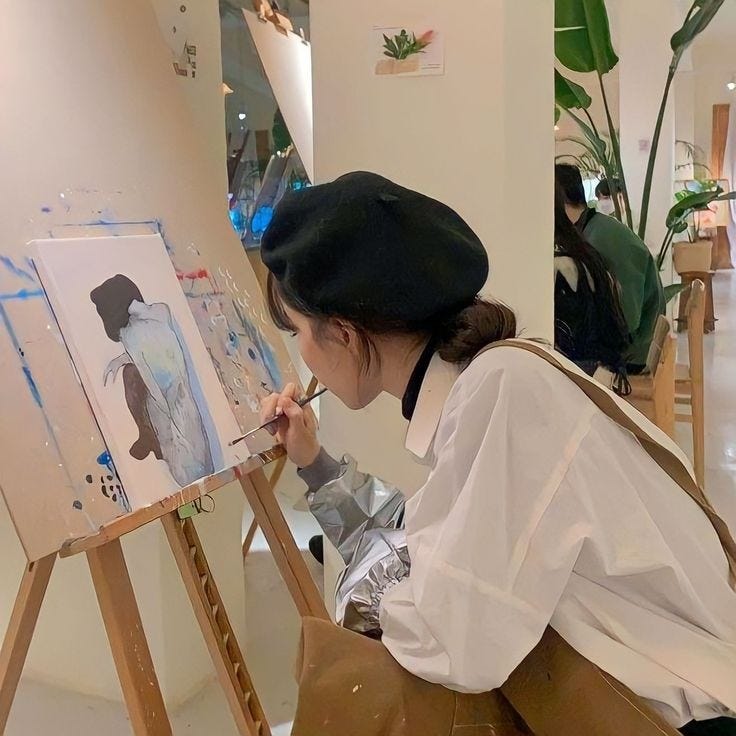 An artist's muse. Can I be a muse instead of being an… | by Written by ...