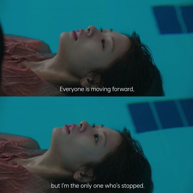 caught in the current. There are times in life when it feels… | by ayen ...