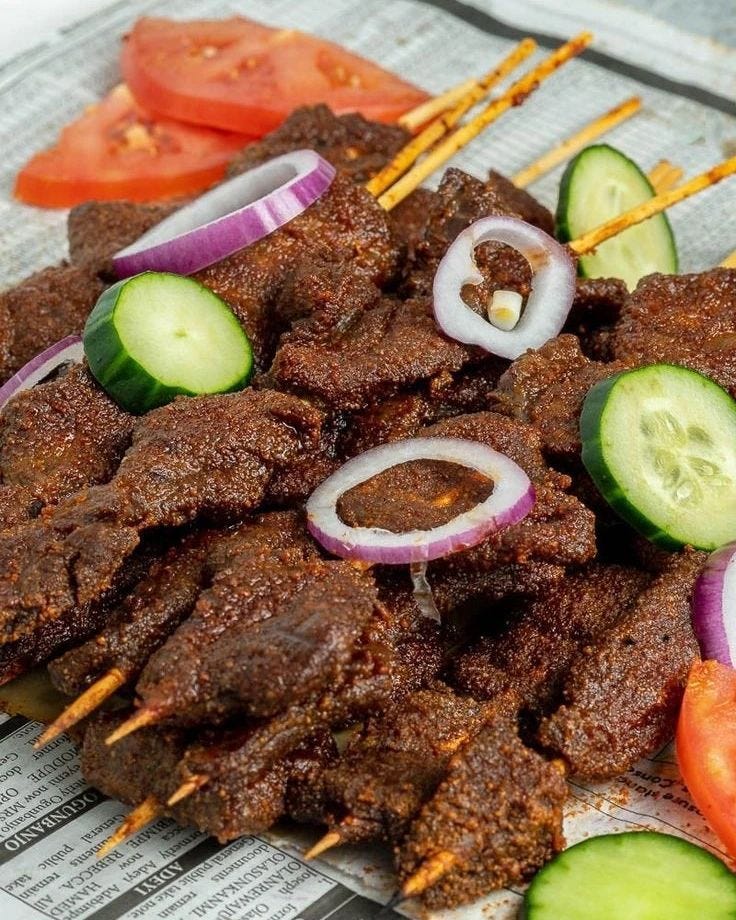 The true life story of a girl who discovered the best way to eat suya‎ | by Olamide Joy Akinlolu ...