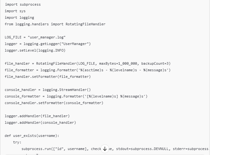🔐 Managing Linux Users with Python: A Logging-Based CLI Tool | by ...