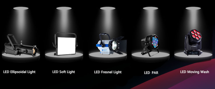 what lighting fixtures are used on stage ,theater, studio? | by ...