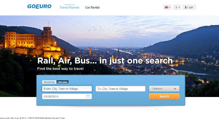 My Take — GoEuro.com. GoEuro is a multi-mode search engine… | by Vinay ...