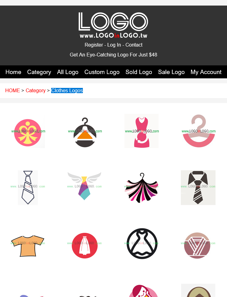 A Showcase of 55+ Beautiful Clothes Logo Creator for Inspiration | by ...