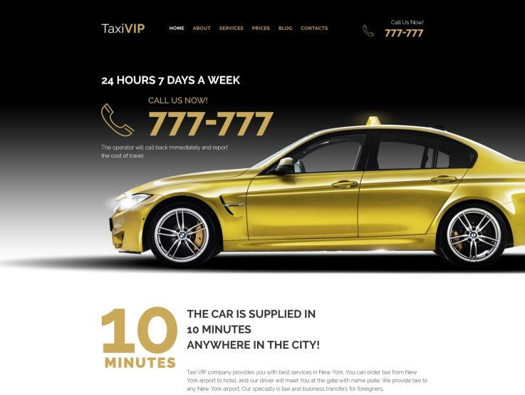 Navigating Success: The Art of Taxi Website Design | by AMR Softec | Medium