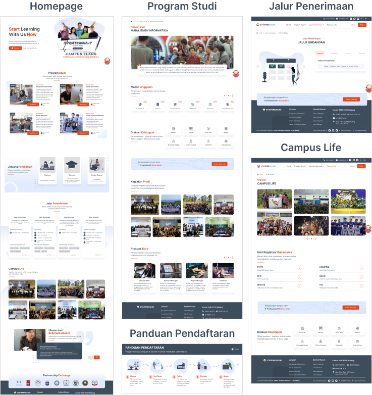 Website Penerimaan Mahasiswa Baru — UI/UX Case Study | Medium