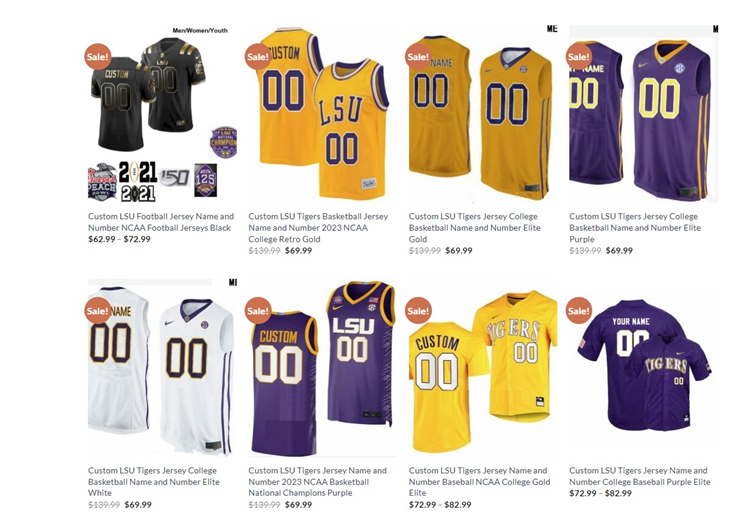 Stand out in the Crowd with a Custom LSU Tigers Jersey | by ...