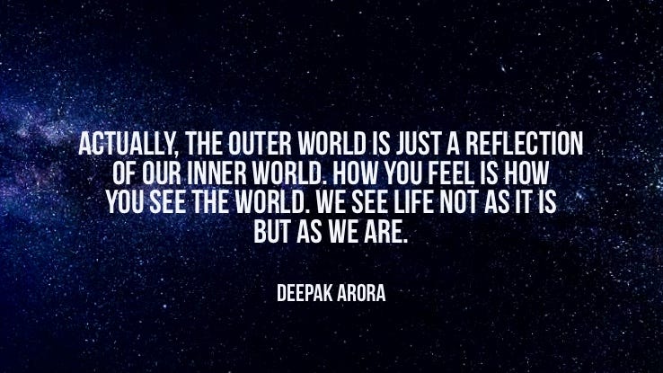 We all have different perspective about life. | by Deepak Arora | Medium