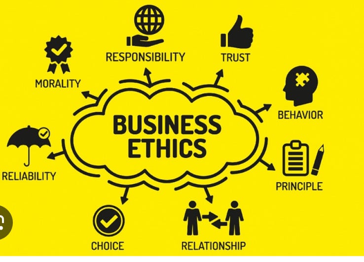 Business Ethics: When Values Are in Your Veins 🧑‍🎓👩🏼‍💻🧠📚 | by Rania A A ...