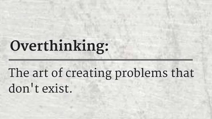Overthinking is a Trap- I learned it the hard way! | by Manmath Agarwal ...
