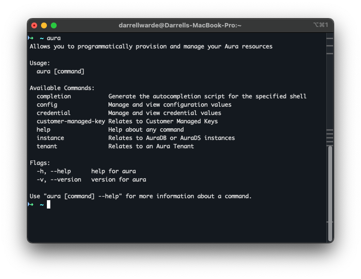 Get Started With the Neo4j Aura CLI Beta Release — Now GA! | by Darrell Warde | Neo4j Developer ...