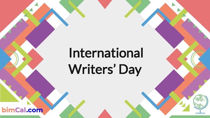 International writers’ Day!. Don’t. Stop. Writing. | by Adagboyi Nanman ...