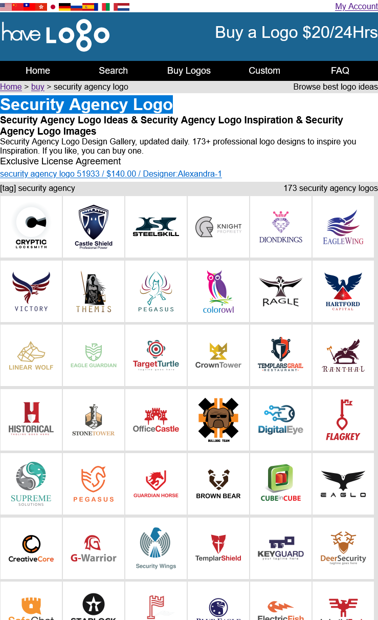 173 Stunning And Creative security agency Logo Design | by Xin | Medium