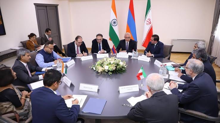 The new Trilateral group ( India, Iran and Armenia ) and the ...