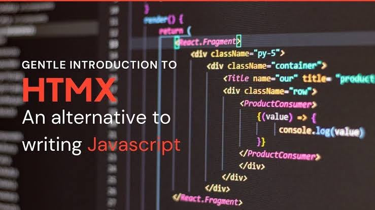 Building a dynamic web app using HTMX without involving Javascript and ...