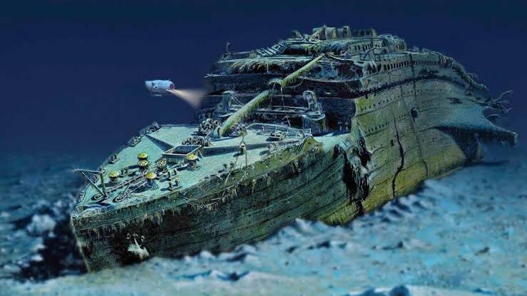 Rare footage of the Titanic dive from 1986 gives a spooky view of the ...