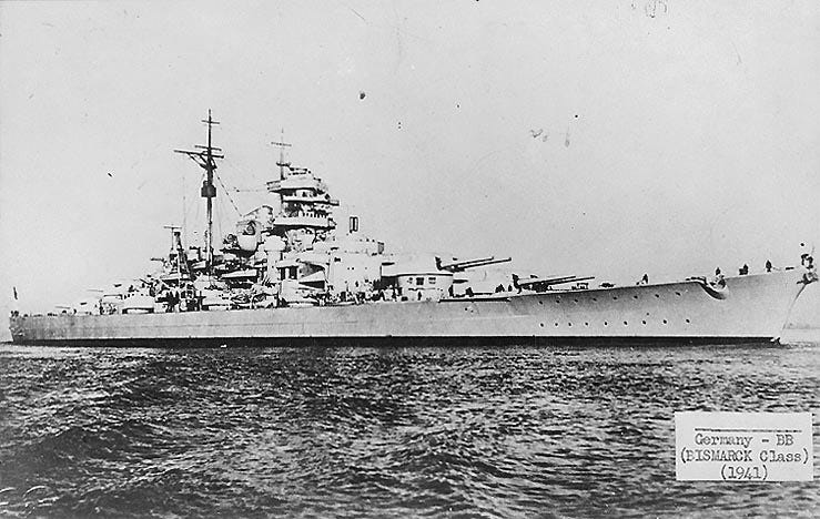 A Timeline of the Bismarck Battleship From Construction to Sinking | by ...