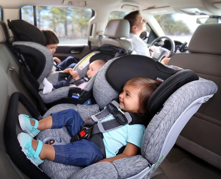 Kid’s Safety In The Car…. The weight of a baby at impact is their… | by ...