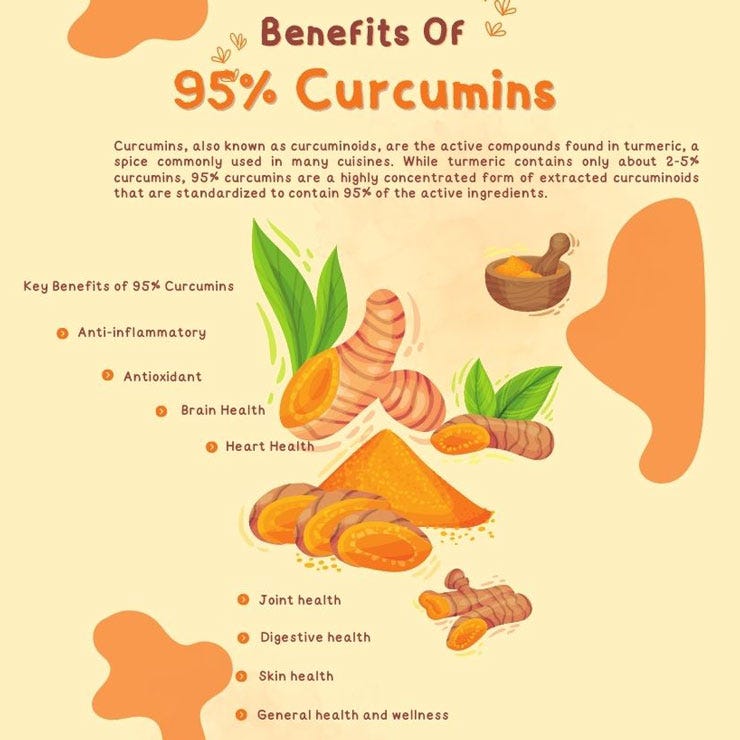 Uncovering the Benefits and Uses of 95% Curcumins | by QherbExtract ...