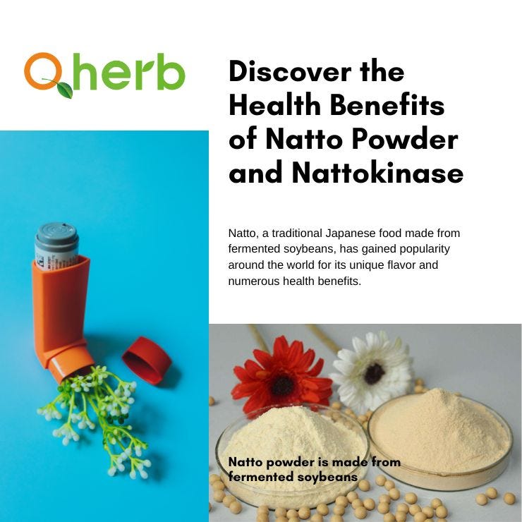 Discover the Health Benefits of Natto Powder and Nattokinase: The ...