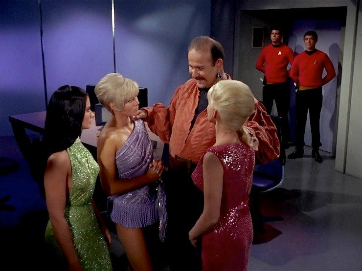Star Trek episode review — 1.6 — Mudd’s Women | by Patrick J Mullen | As Vast as Space and as ...