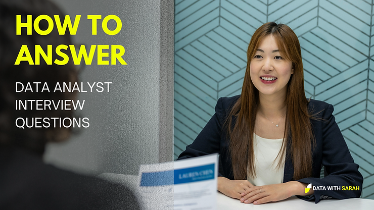 30 Interview Questions to Prepare for Your Next Data Analyst Role | by Sarah Rajani | The ...