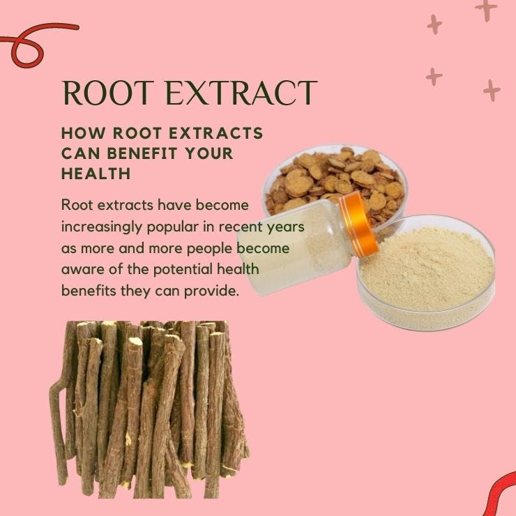 How Root Extract Can Benefit Your Health | by QherbExtract | Jun, 2023 ...