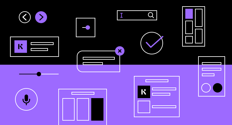 Design exploration for UI components in KaiOS Smart Feature Phones | by ...