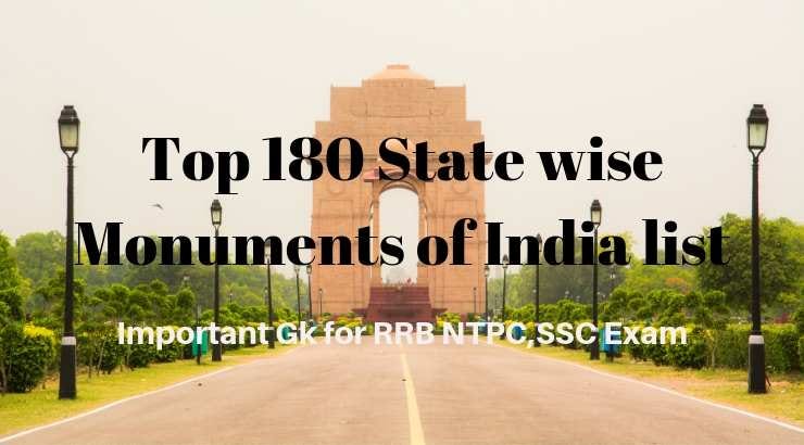 Top 180 State-wise Monuments of India | by chunmun sharma | Medium