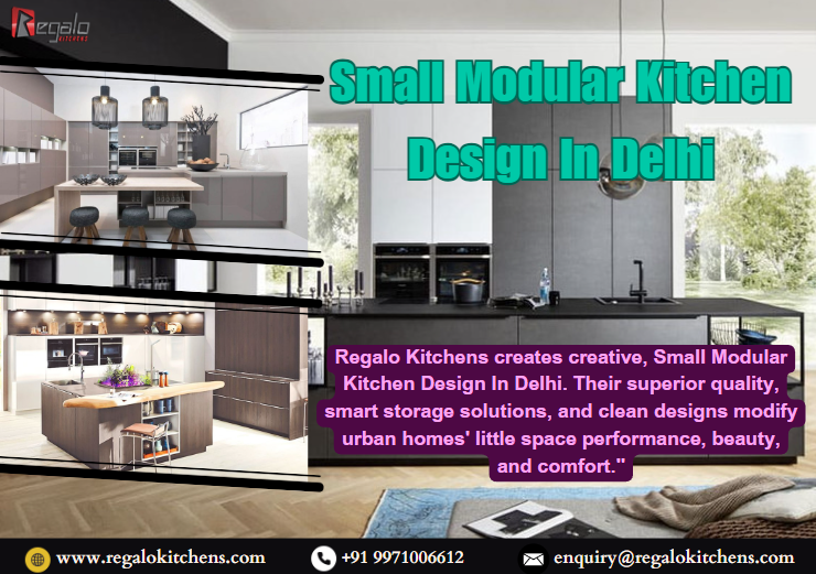 Small Modular Kitchen Design In Delhi - Itnseo - Medium
