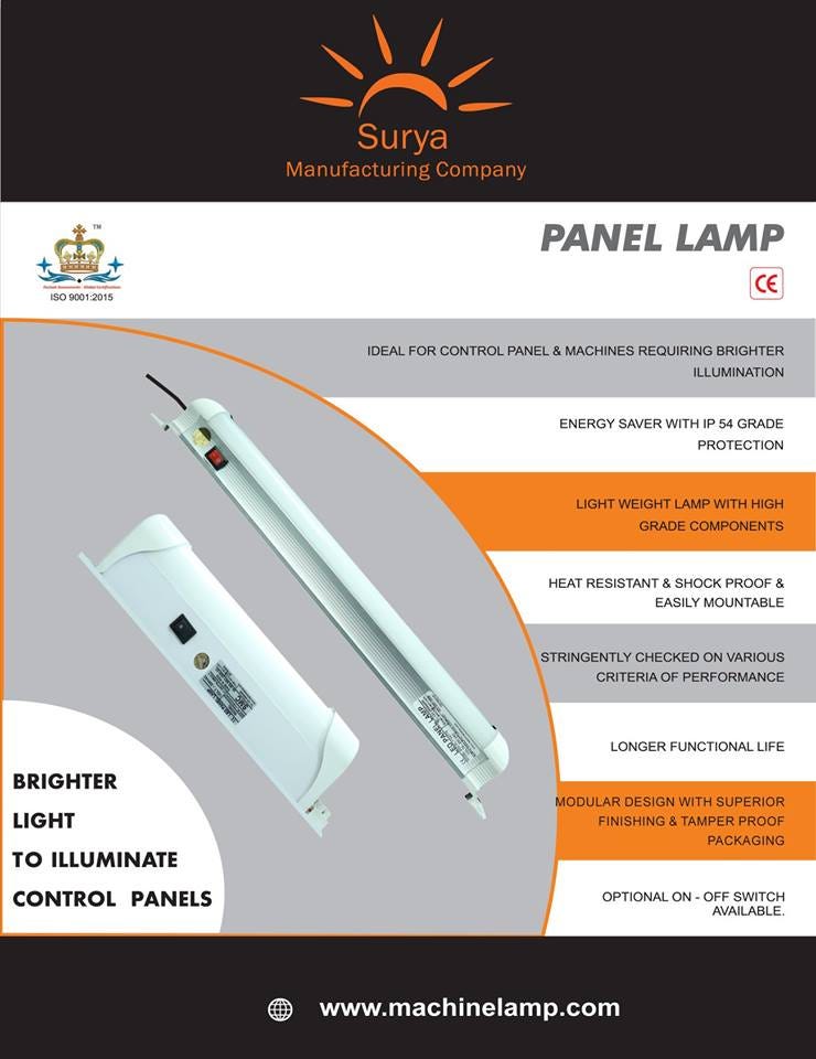 Surya Manufacturing | Panel Lamps | by Surya Manufacturing | Medium