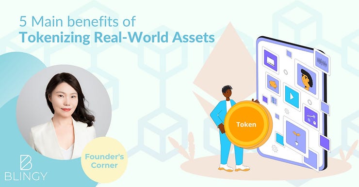 Asset Tokenization: 5 Main Benefits of Tokenizing Real-World Assets | by Joy Yuan | Medium