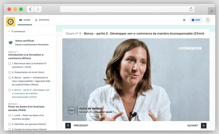 LiveMentor E-Commerce avis sur leur formation et accompagnement | by Madeleine Roy | Oct, 2024 ...