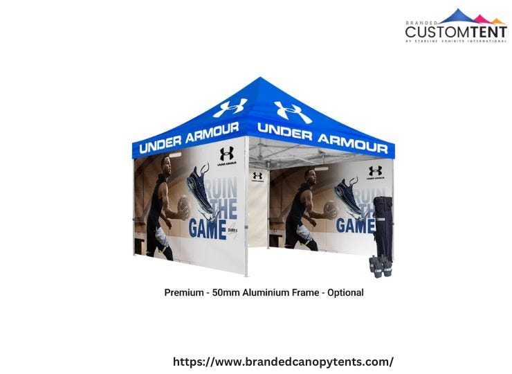 Instant Impact with Custom EZ Up Tents | USA Our custom EZ Up tents ...
