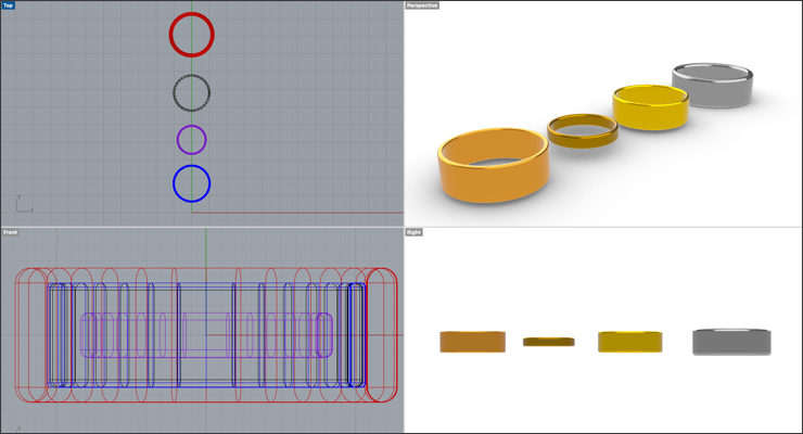 Get going with Rhino’s Grasshopper: Create a customizable ring band ...