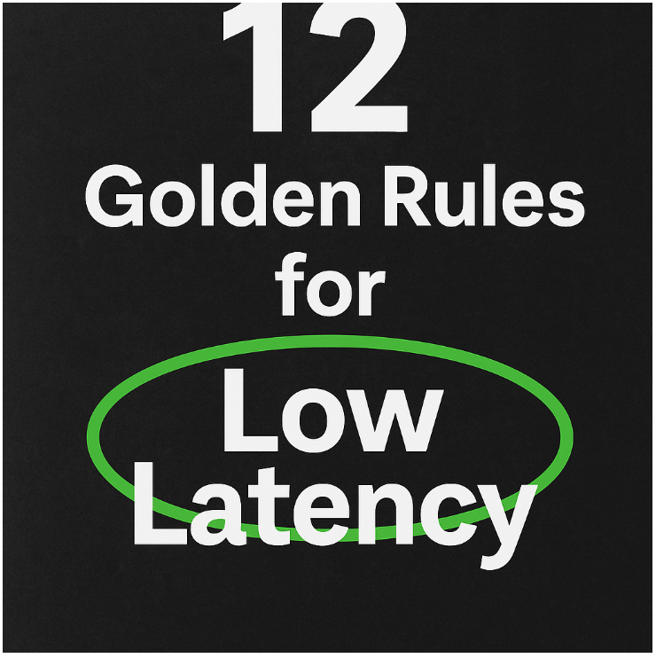 12 Golden Rules for Low Latency — Explained with Simple Words & Node.js ...