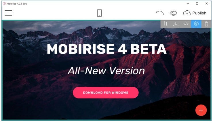 Mobirise v 4.0 Beta is available. What’s new: | by mobirise | Medium