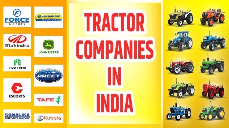 Tractor Companies in India | Tractor Junction - Sagar sahu - Medium