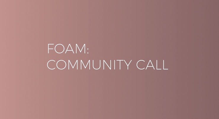 FOAM Community Call #4 — Featuring Token Foundry | by Brandon Goblirsch ...