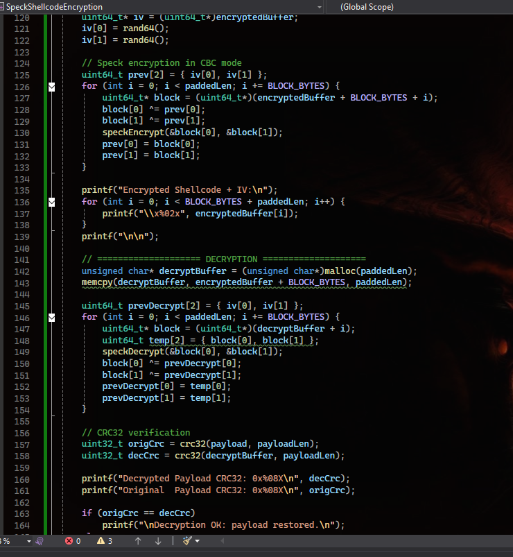 Shellcode Encryption using Speck. Welcome to this new post! | by S12 - 0x12Dark Development | Medium