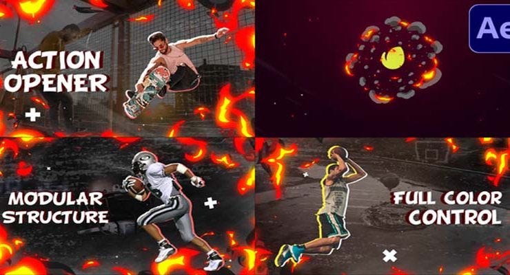 Action Slideshow FCPX Videohive 33165714 - Shareae - Medium