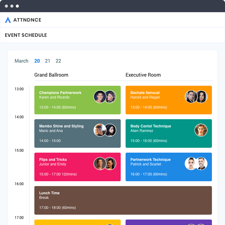Workshop Calendar — Event Scheduling for your event. | by Oscar ...